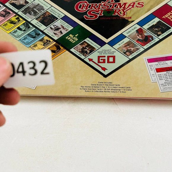 Hasbro | Games | Vintage Monopoly A Christmas Story Collectors Edition ...